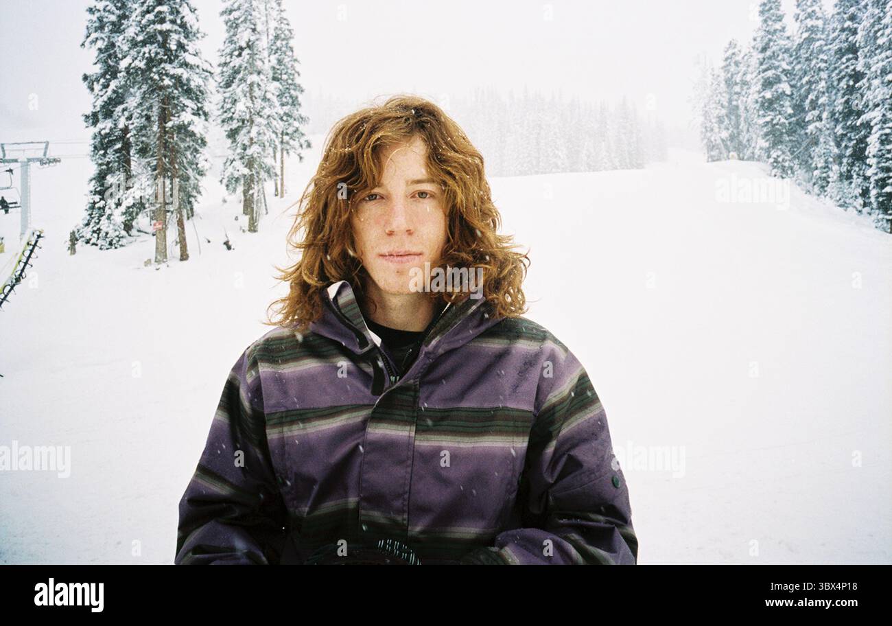 Snowboarder SHAUN WHITE photographed 12/07 in Breckenridge, CO. (Credit ...
