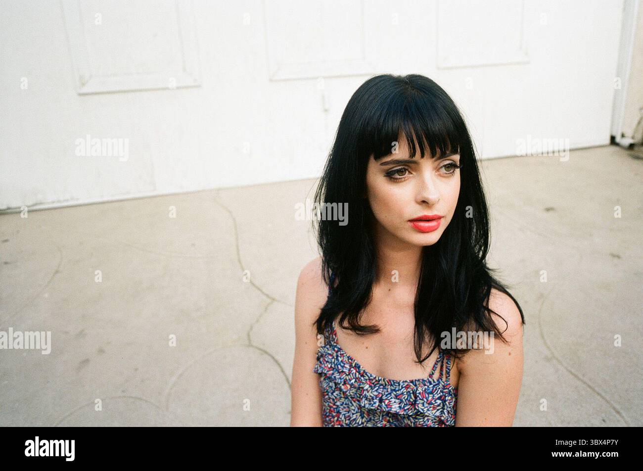 Portrait of American actress and former model KRYSTEN RITTER ...