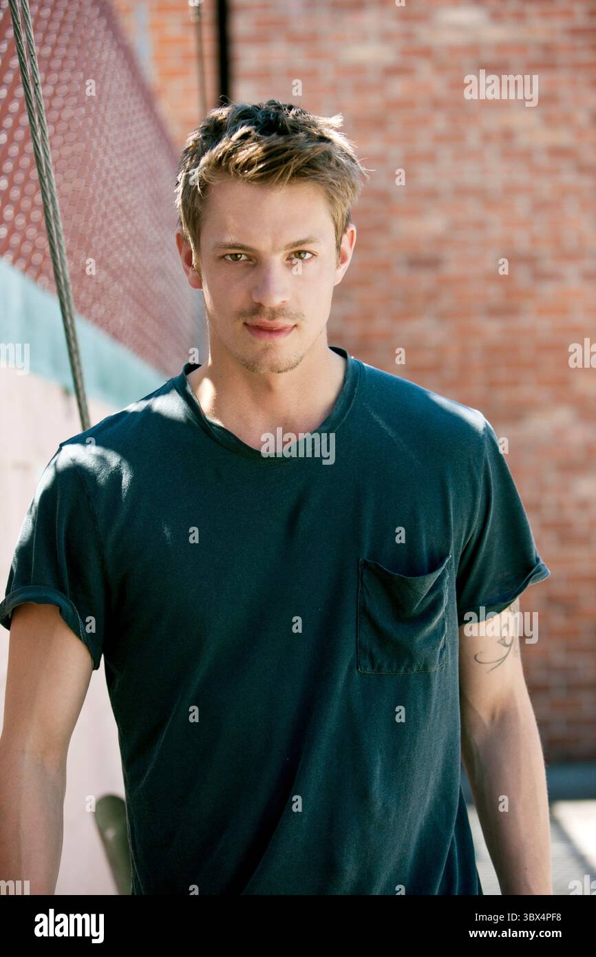 Portrait of Swedish-American actor JOEL KINNAMAN photographed July 19 ...
