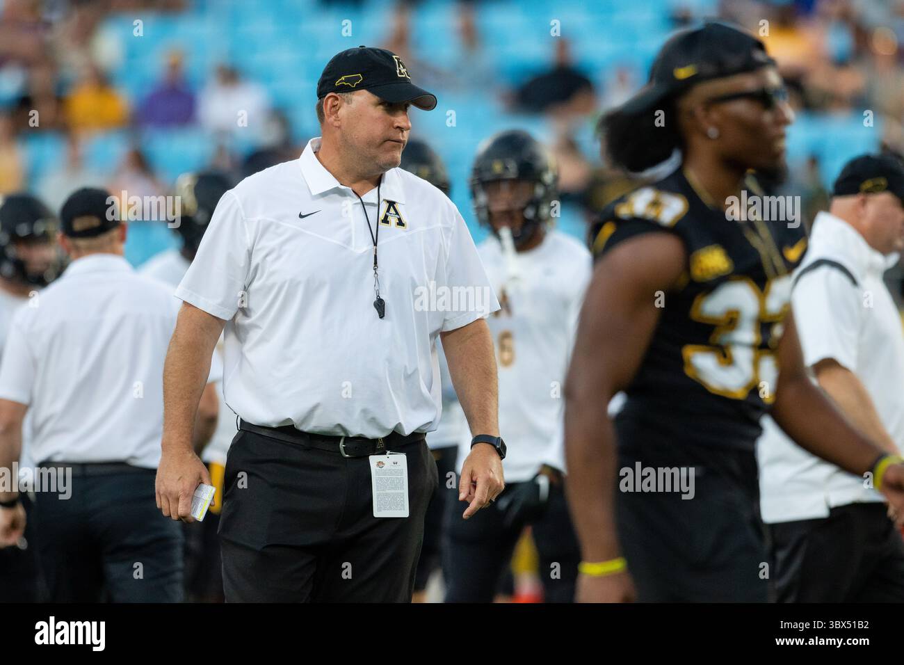 September 2, 2021: Appalachian State Mountaineers head coach Shawn ...
