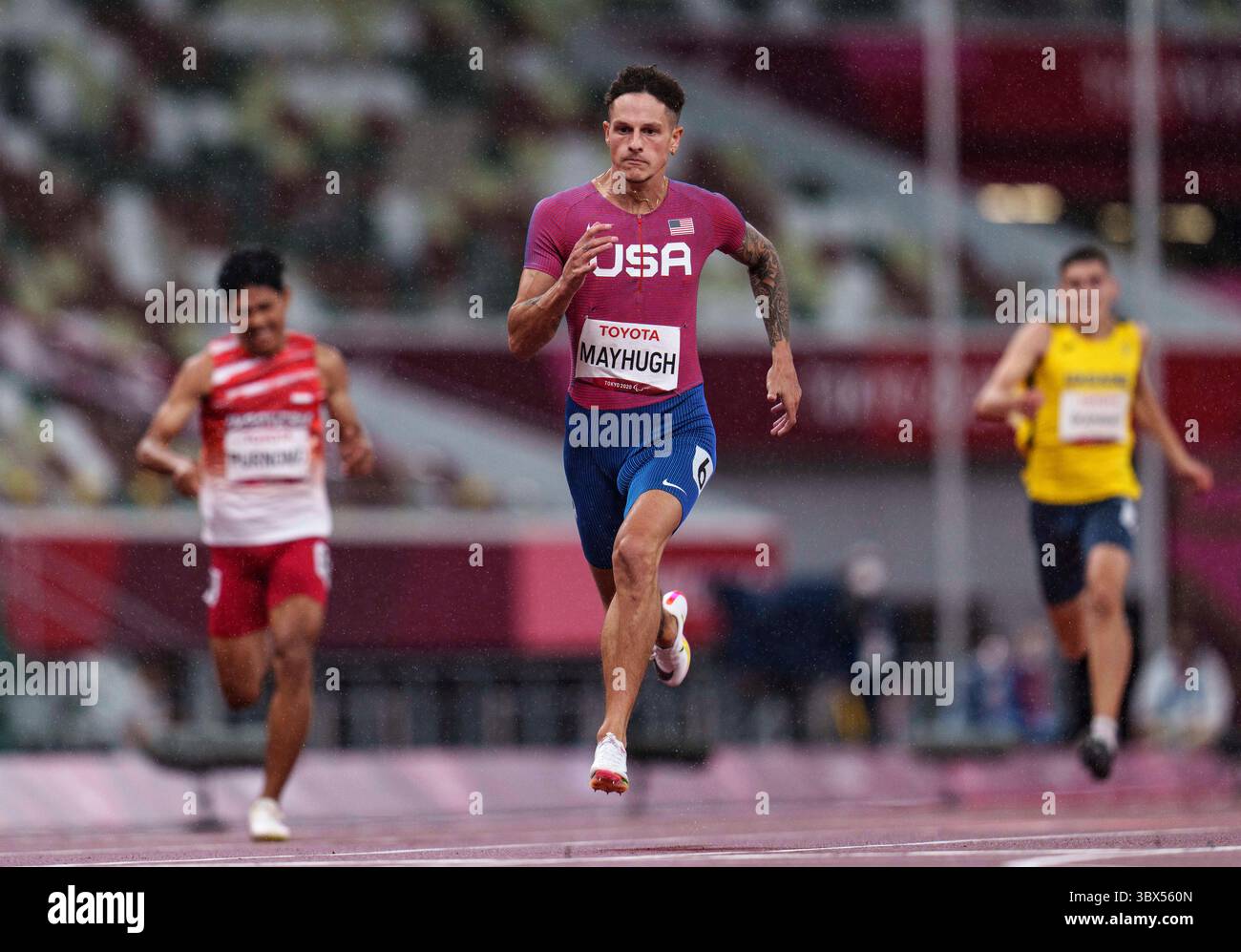 September 3, 2021, Tokyo, Japan: Nick Mayhugh USA leads the the Men's ...