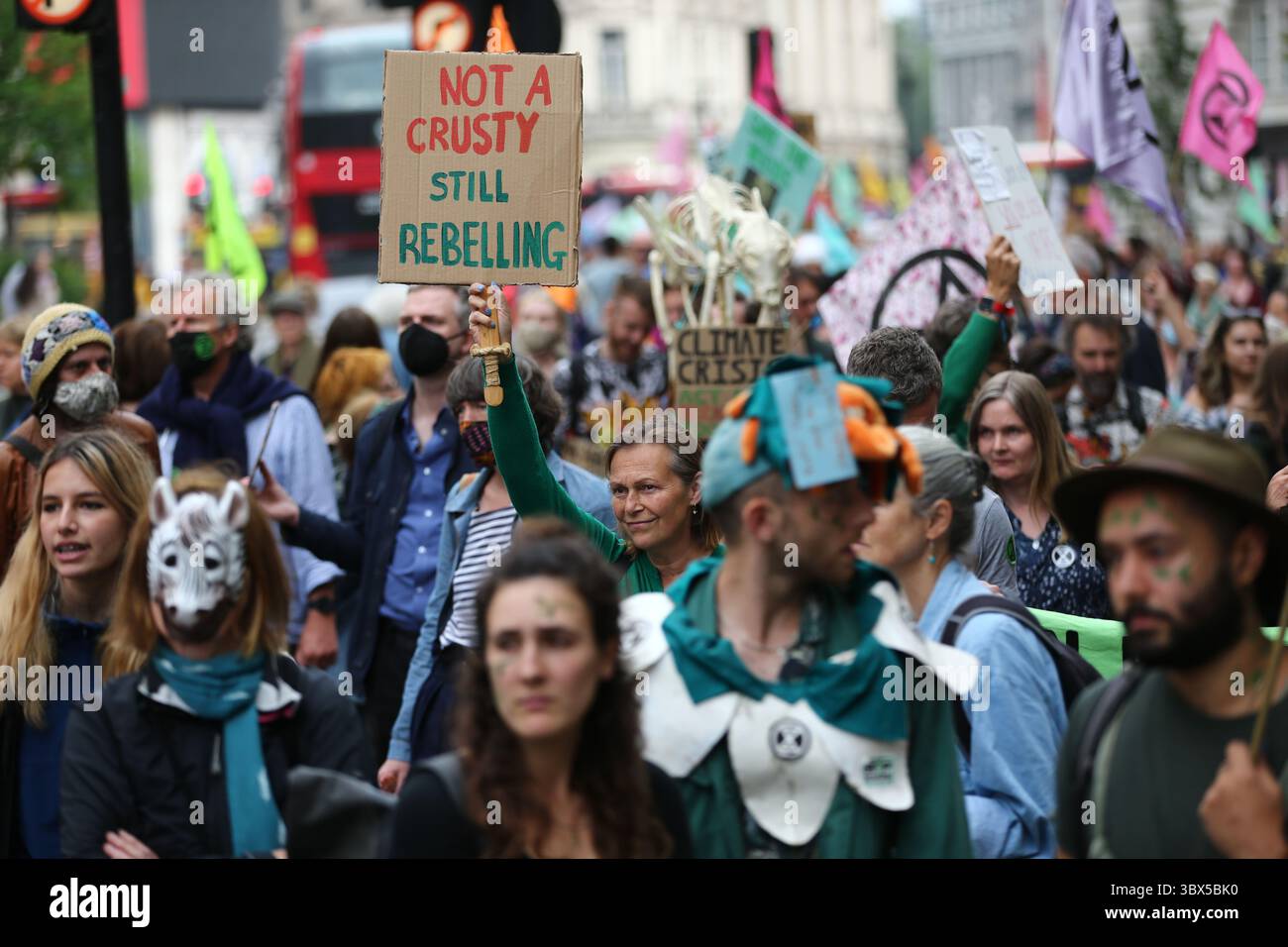September 4, 2021, London, England, United Kingdom: Climate change ...