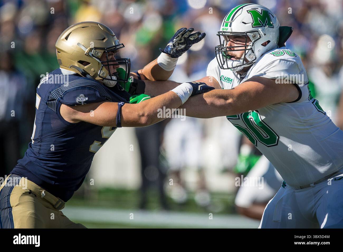 September 4, 2021: Marshall Thundering Herd offensive lineman Will ...