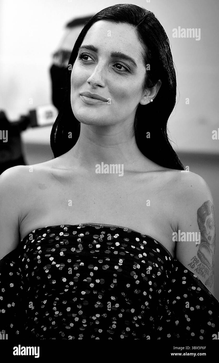 Italian singer Levante at the 78 Venice International Film Festival ...
