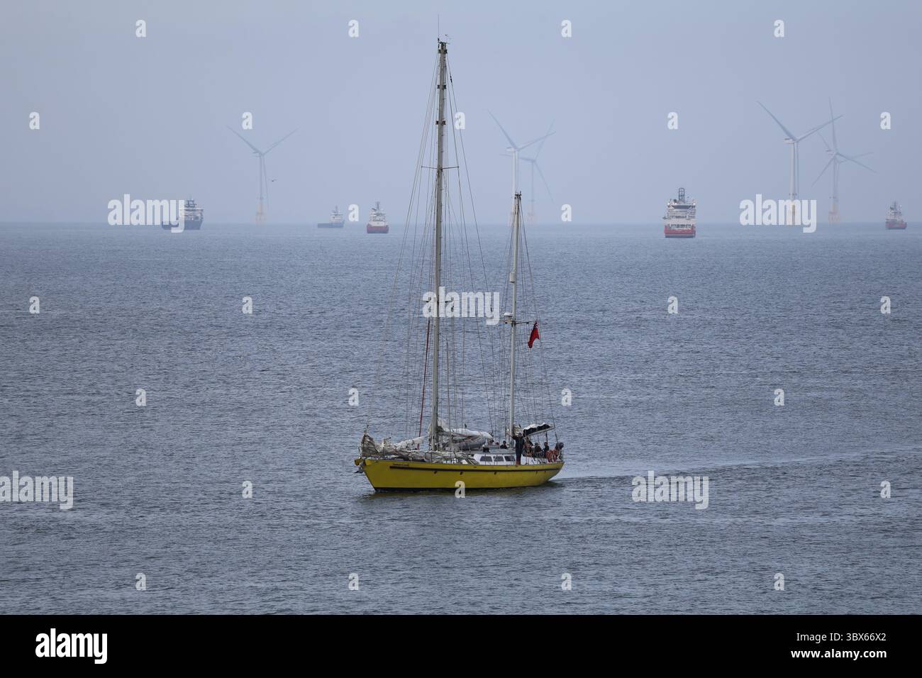 Port of Aberdeen, Scotland 17th July 2025. James Cook Tall Ship ...