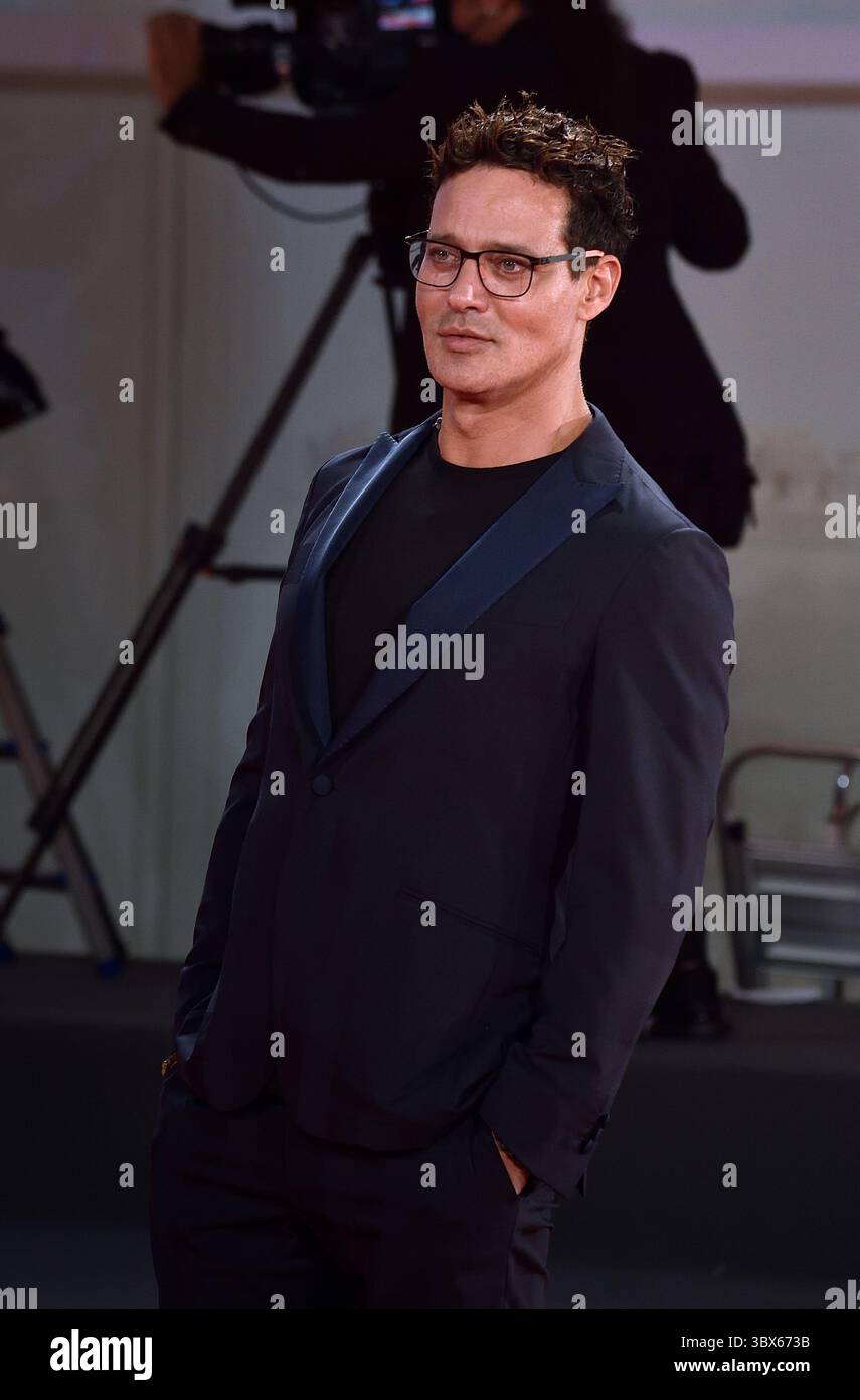 Italian actor Gabriel Garko at the 78 Venice International Film ...