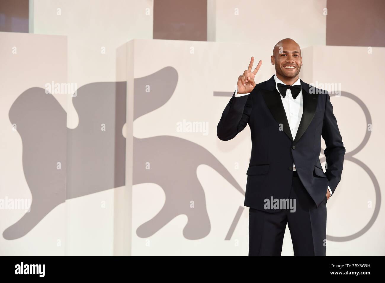 The Italian sprinter and long-distance runner Marcell Jacobs at the 78 ...