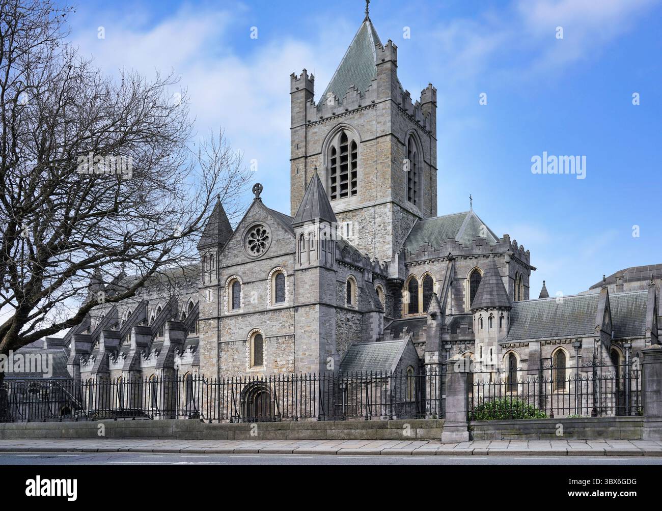 Christ Church Cathedral, Dublin, Ireland, founded in the 11th century ...