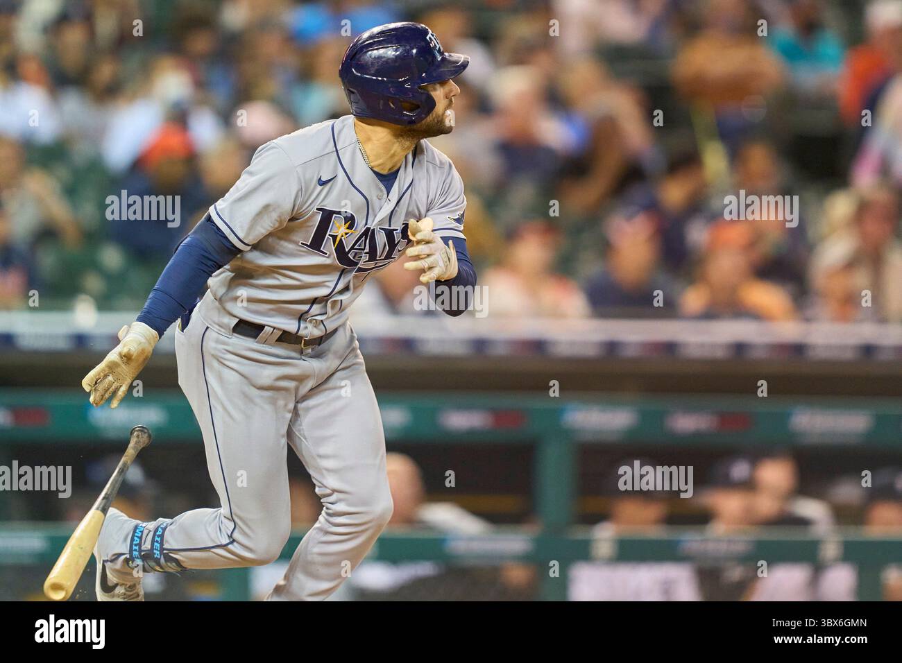 September 10 2021: Tampa center fielder Kevin Kiermaier (39) hits a ...