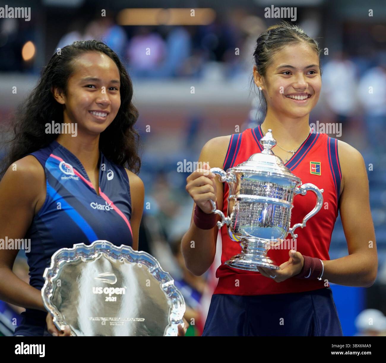 September 11, 2021: Emma Raducanu (GBR) defeated Leylah Fernandez (CAN ...