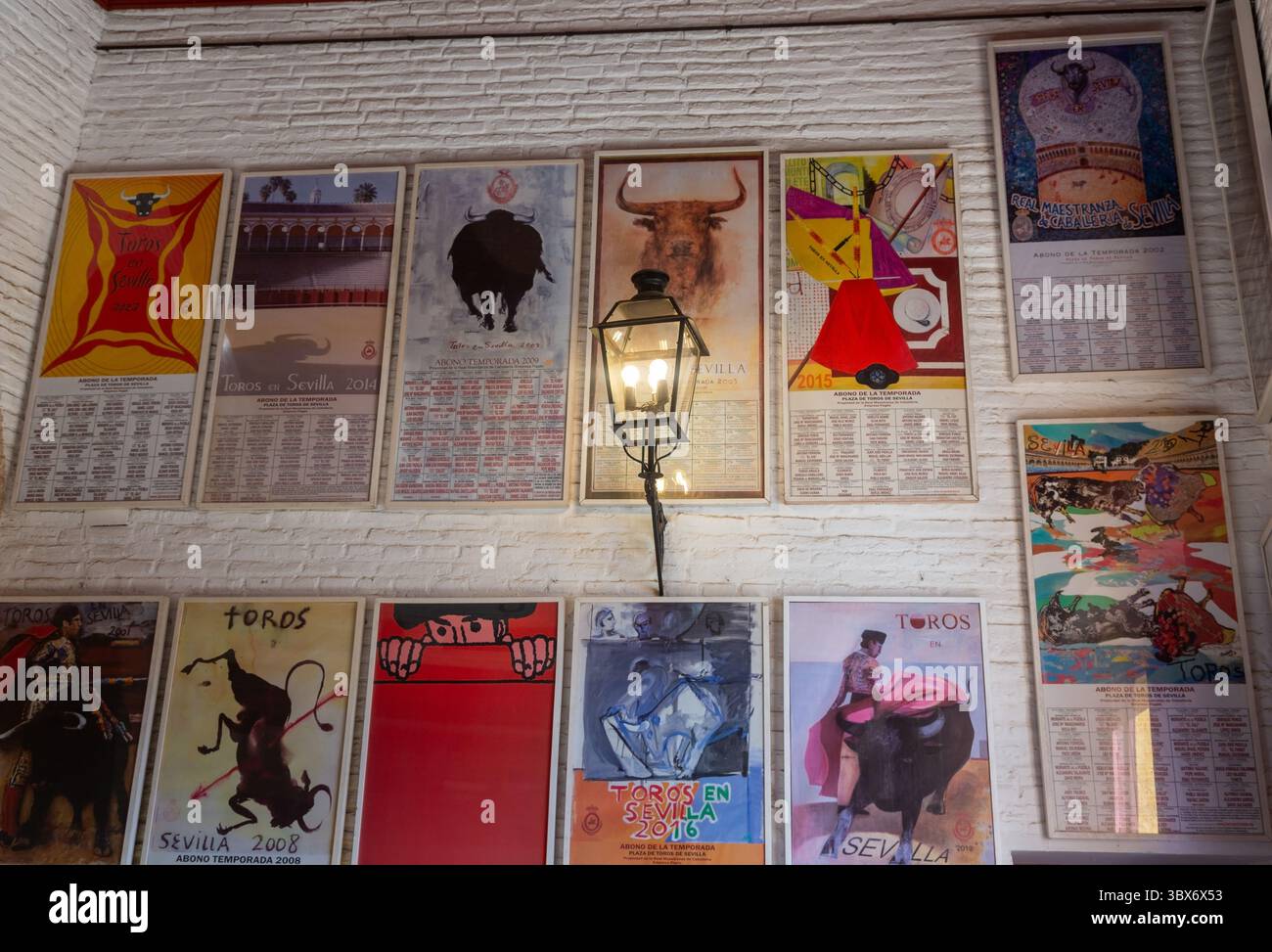 Vintage Bullfighting Poster Wall, Plaza de Toros Corrida Famous 18th ...