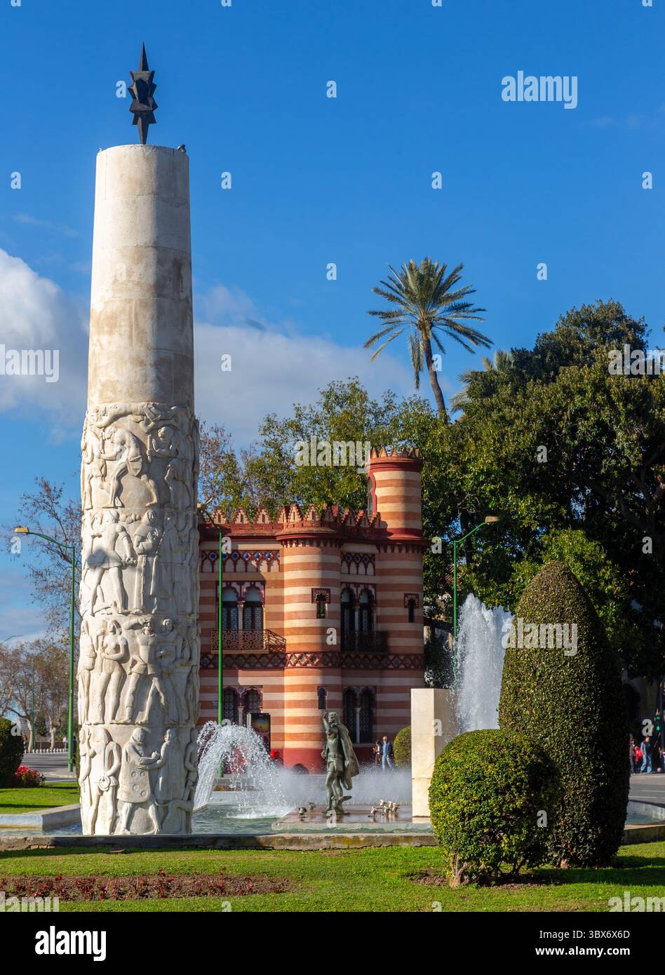 Juan Sebastian de Elcano Monument, Historic Costurero de La Reina ...