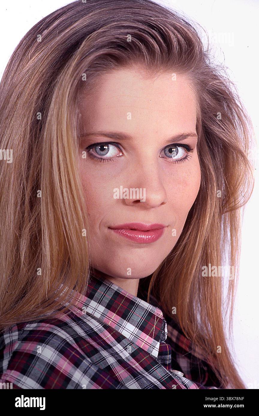 The Italian showgirl Laura Freddi..The television program, Non Ã¨ la ...