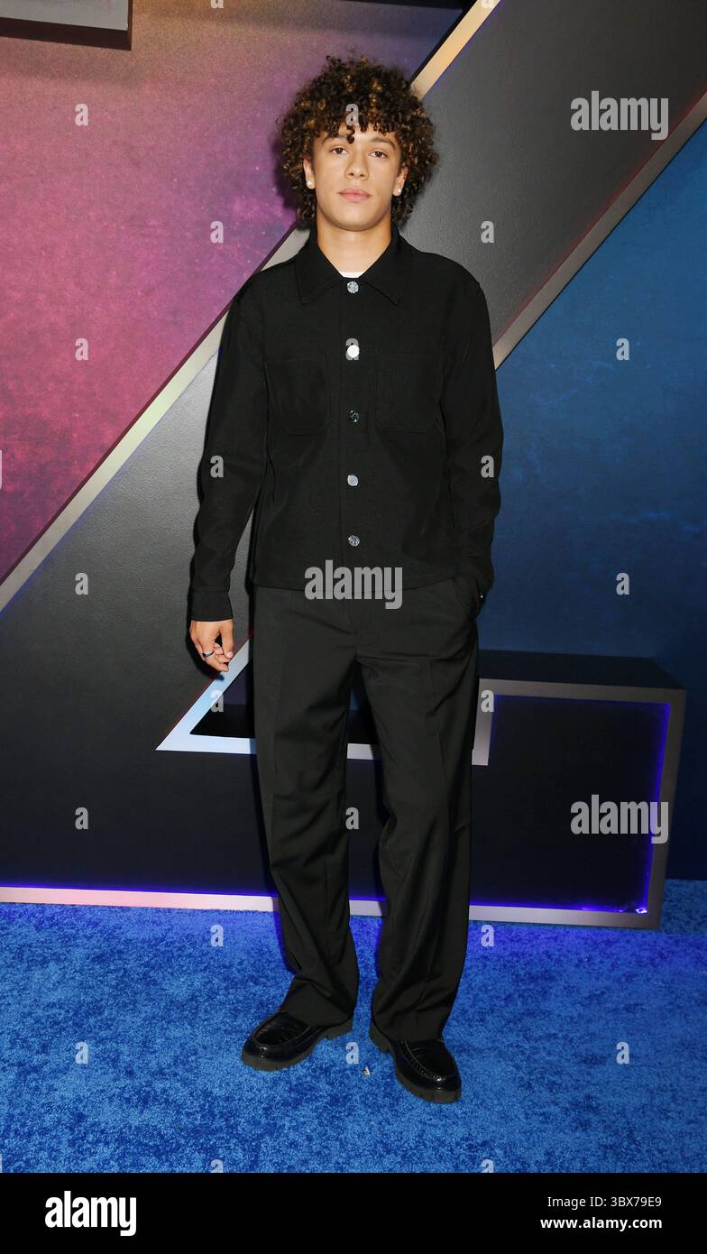 LOS ANGELES, CALIFORNIA - JULY 08: Nathaniel Buescher arrives at the ...