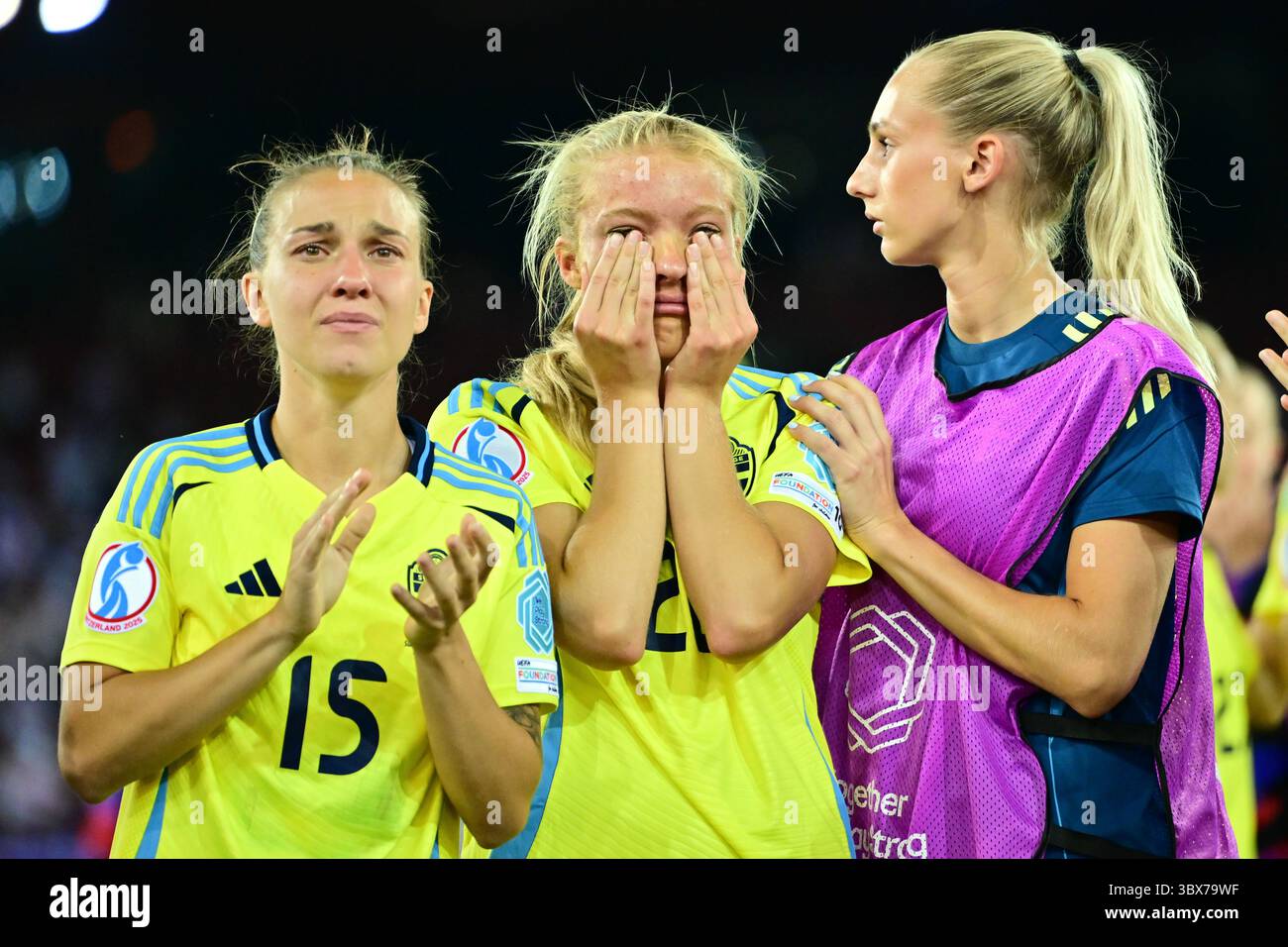 18 July 2025, Switzerland, Zürich: Soccer, Women: European Championship ...