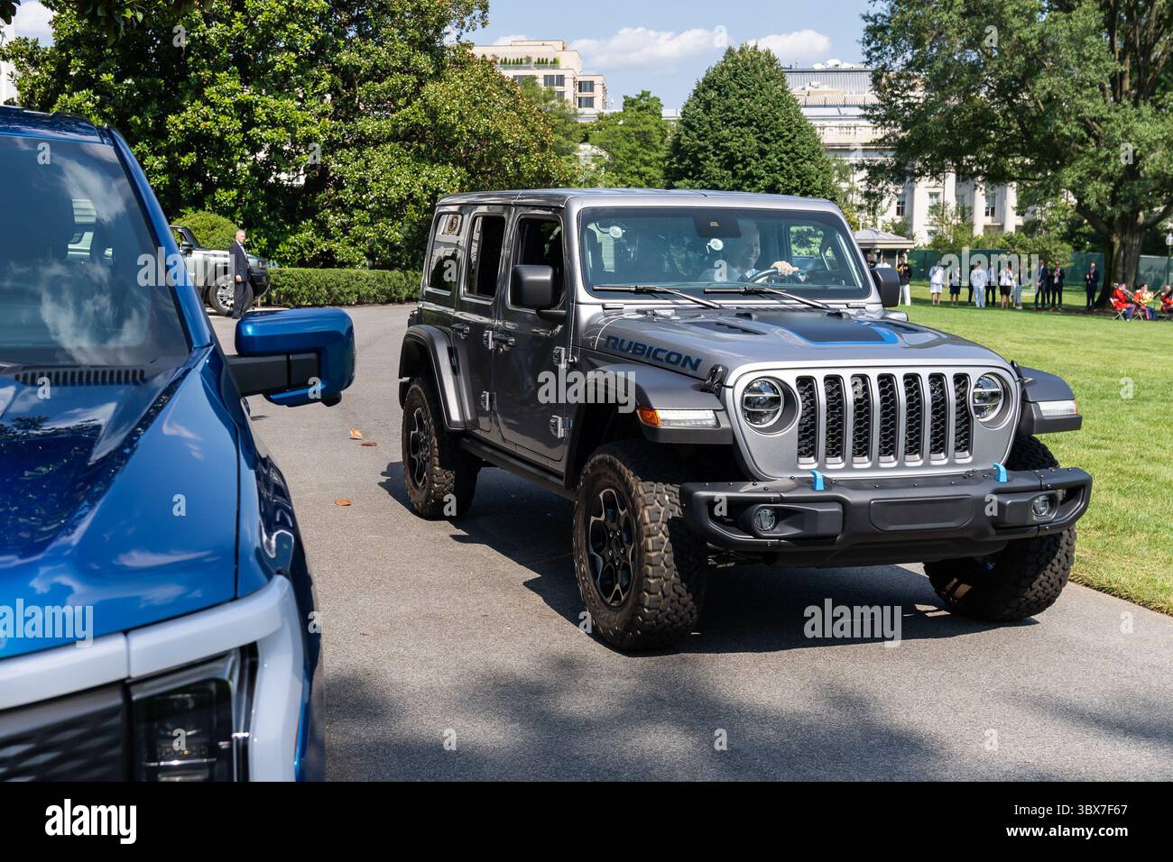 Aug 5, 2021 - Washington, D.C., USA - President Joe Biden test drives ...