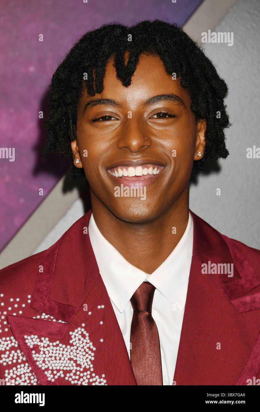 LOS ANGELES, CALIFORNIA - JULY 08: Mekonnen Knife arrives at the world ...