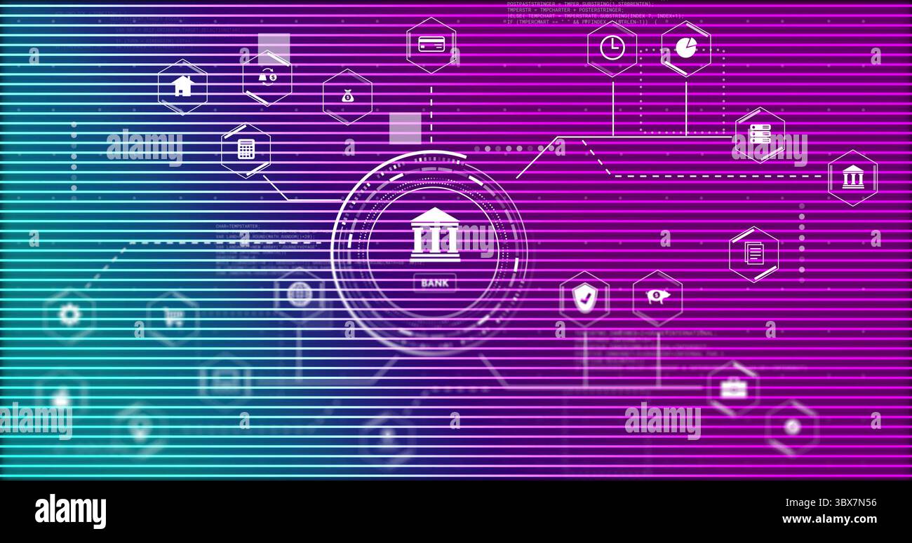 Displaying central padlock icon hi-res stock photography and images - Alamy