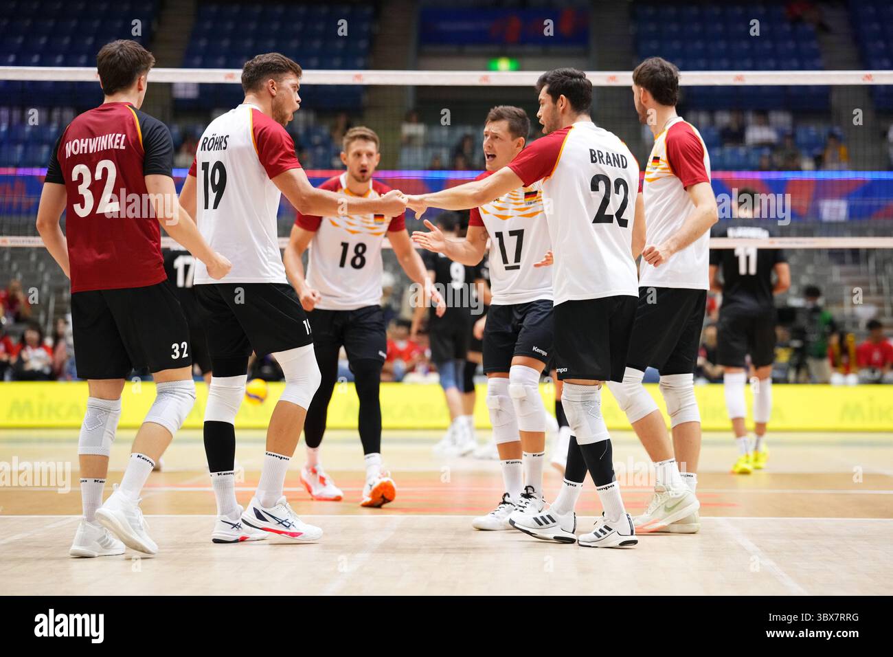 Germany team group (GER), JULY 17, 2025 - Volleyball : FIVB Volleyball Nations League 2025 Men's ...