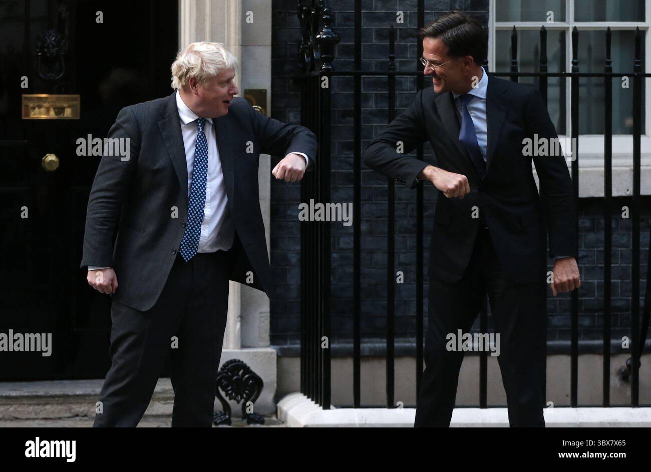 September 17, 2021, London, England, United Kingdom: Elbow bump ...