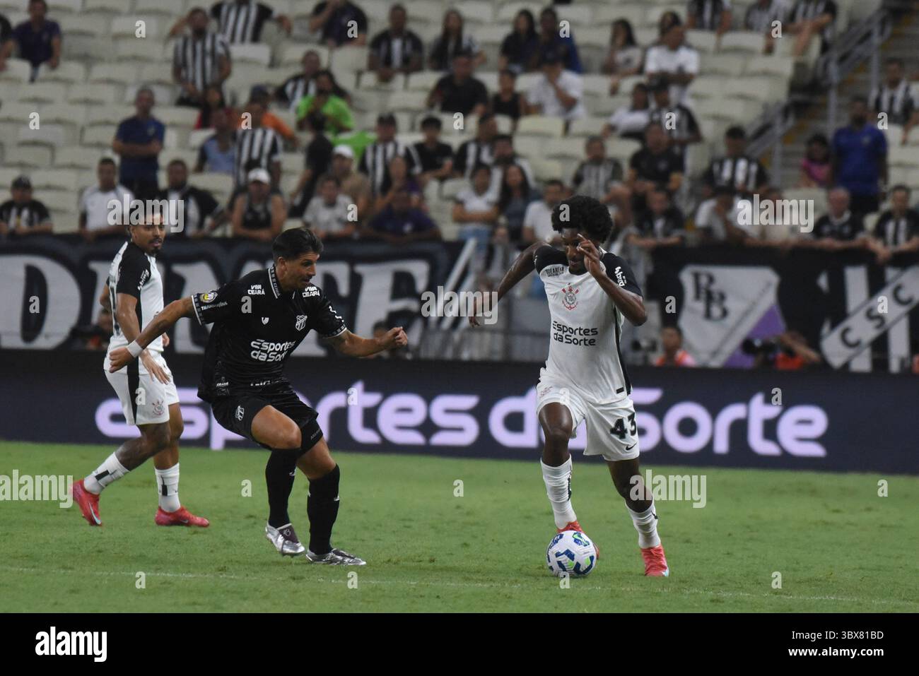 Fortaleza, Brazil. 16th July, 2025. Thales Magno of Corinthians during ...