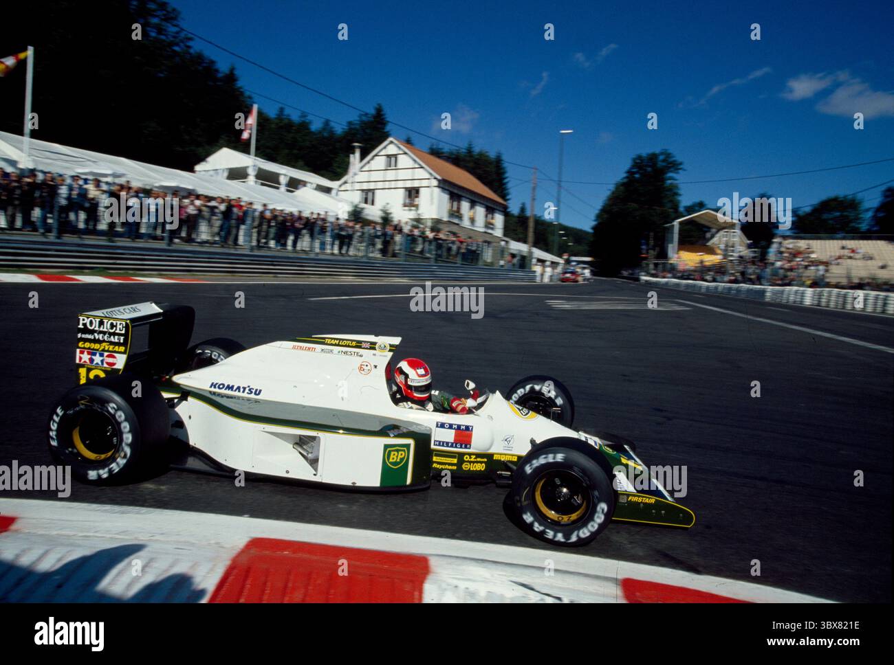1991 Johnny Herbert - Lotus 102B-Judd - F1 - Belgiam Grand Prix - Spa ...