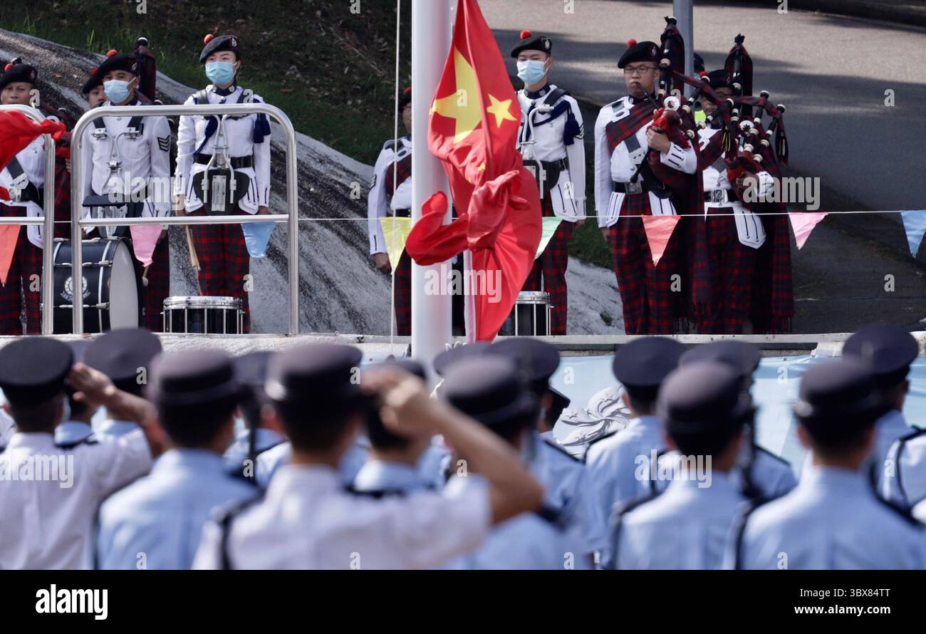 Hk police force hi-res stock photography and images - Alamy