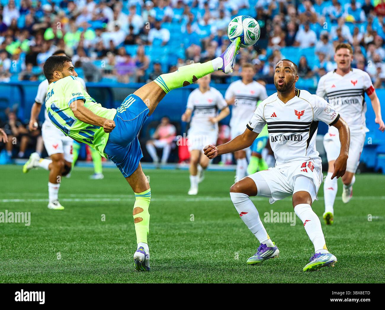 July 16, 2025: Charlotte FC forward Liel Abada (11) kicks ball in front ...