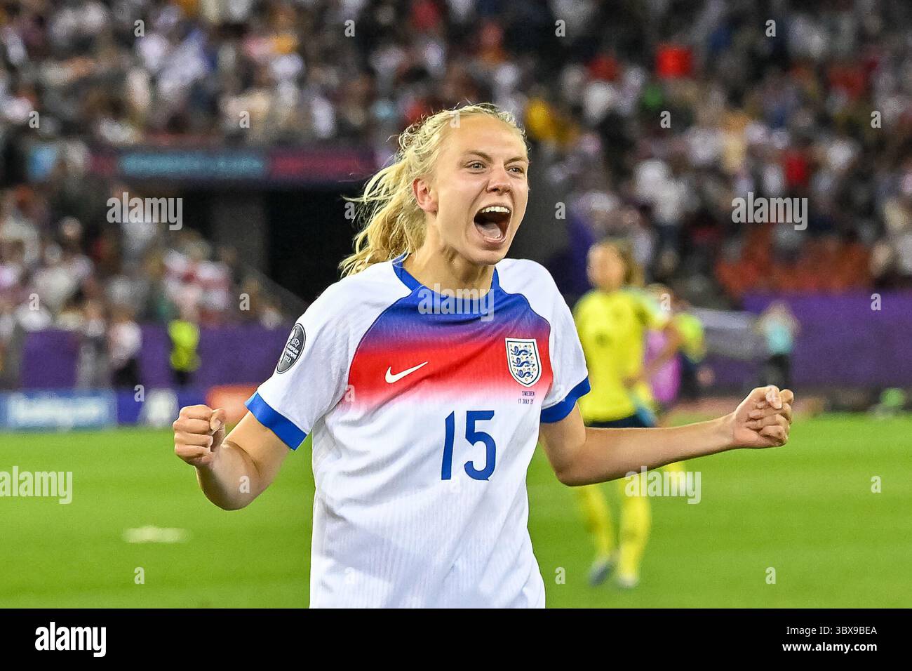 Esme Morgan (England, #15) mit Emotion. SUI, Schweden - England, Frauen ...