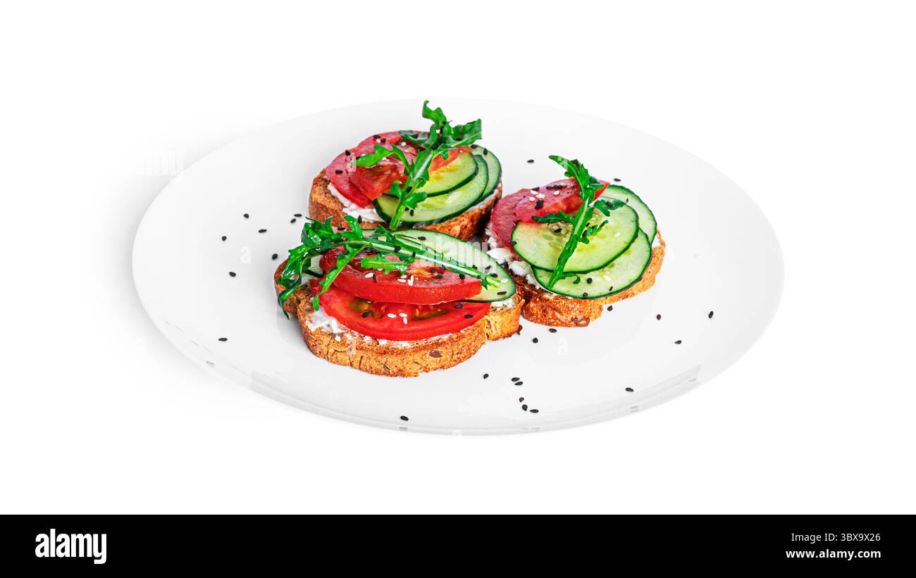 Bruscheta Cut Out Stock Images & Pictures - Alamy