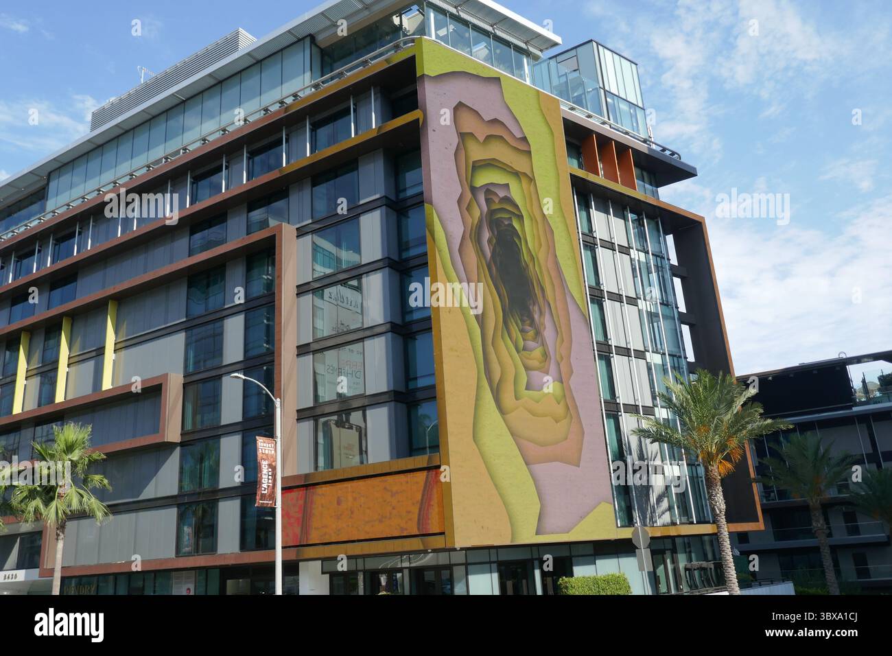 Los Angeles, California, USA 17th July 2025 Pendry Hotel Art Billboard ...