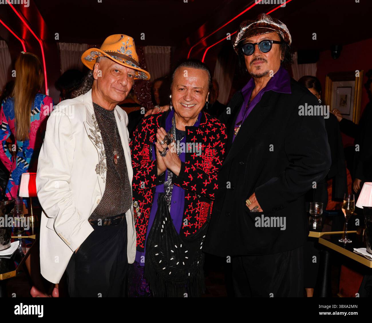 London, UK. 16th July, 2025. Alan Endfield, Ciro Orsini and Rossi ...