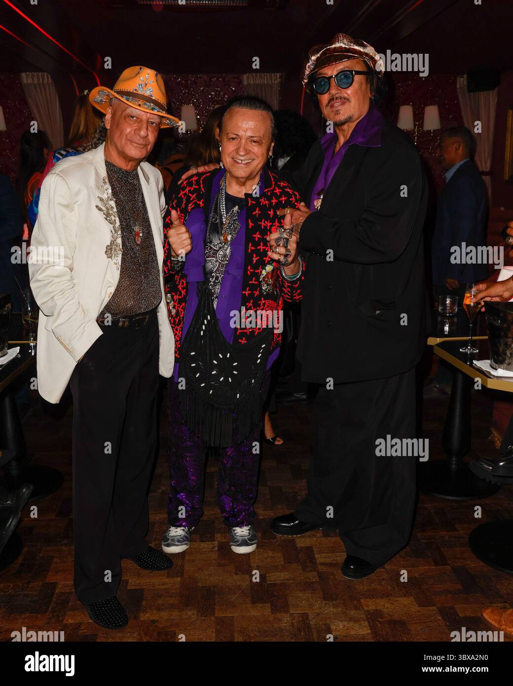 London, UK. 16th July, 2025. Alan Endfield, Ciro Orsini and Rossi ...