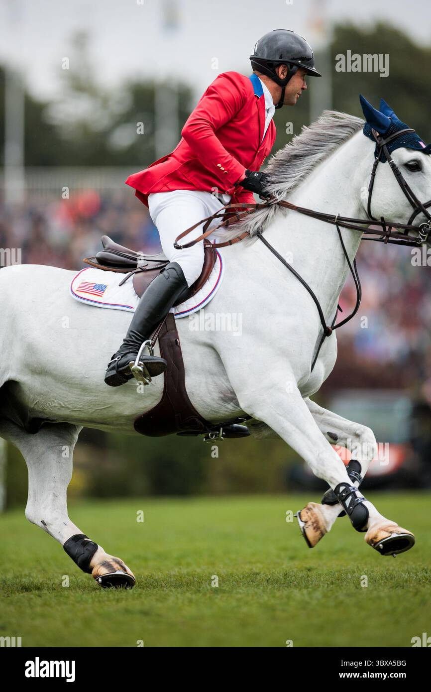 Devin Ryan of United States of America riding Eddie Blue during the ...