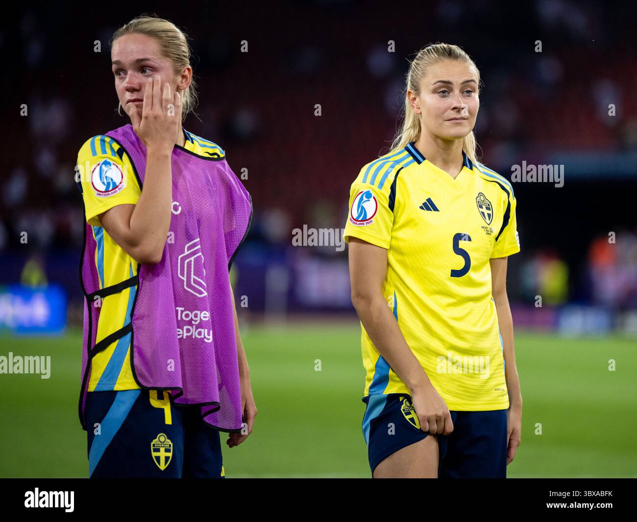 Hanna Lundkvist (Schweden, #04), Amanda Nilden (Schweden, #05) sind ...