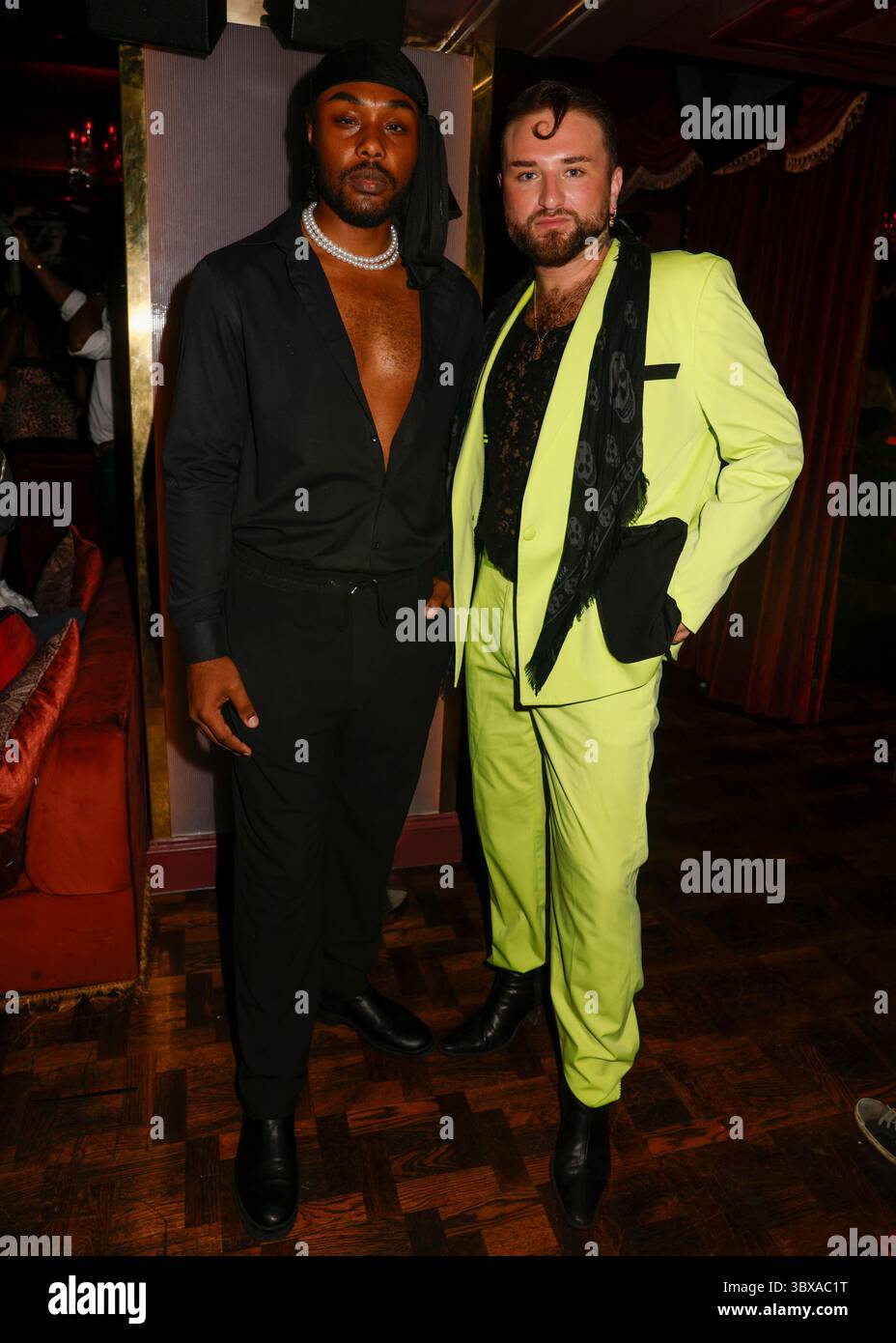 Reece Jackson and Anthony Hughes attend the Alan Endfield's Summer ...