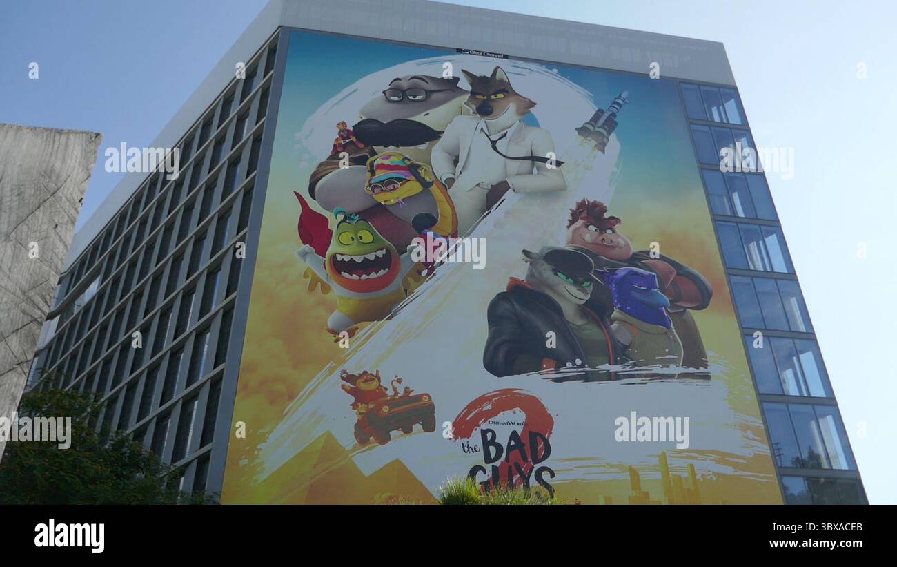 Los Angeles, California, USA 17th July 2025 Dreamworks Bad Guys 2 ...