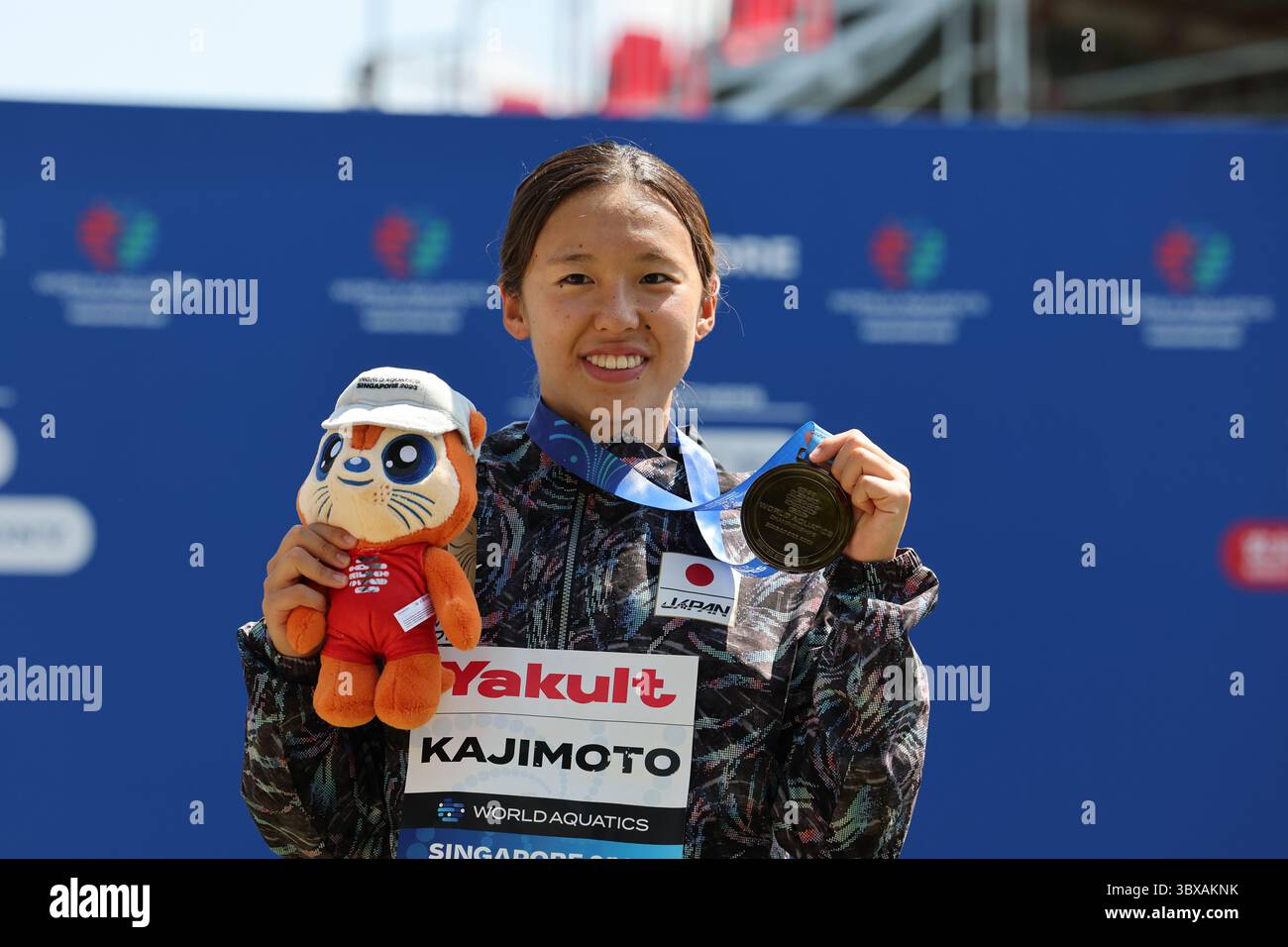 World Aquatics Championships 2025 Singapore “Golden smiles at Sentosa ...