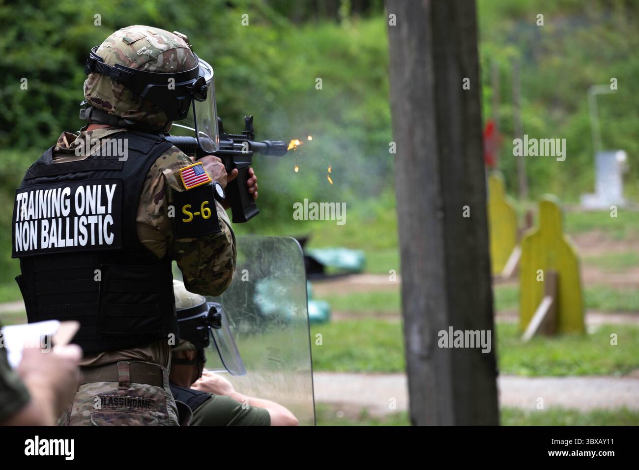 July 13, 2025 - Glen Arm, Maryland, USA - U.S. Army Spc. Canyon ...