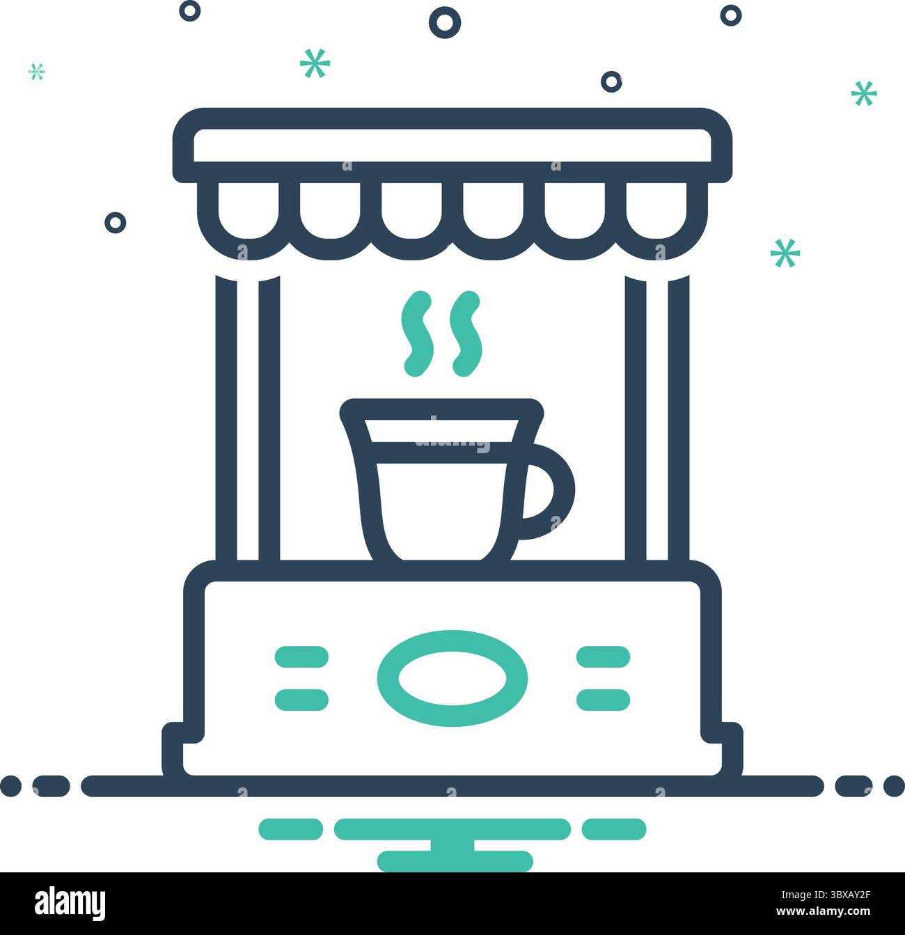 Icon for tea shop, tea room Stock Vector Image & Art - Alamy