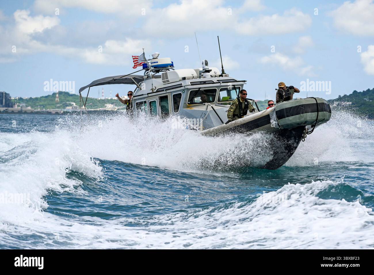 July 9, 2025 - White Beach Naval Facility, Japan - A 33-foot Force ...