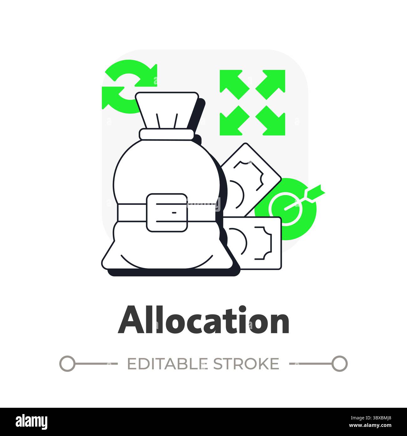 Assignment allocation Cut Out Stock Images & Pictures - Alamy