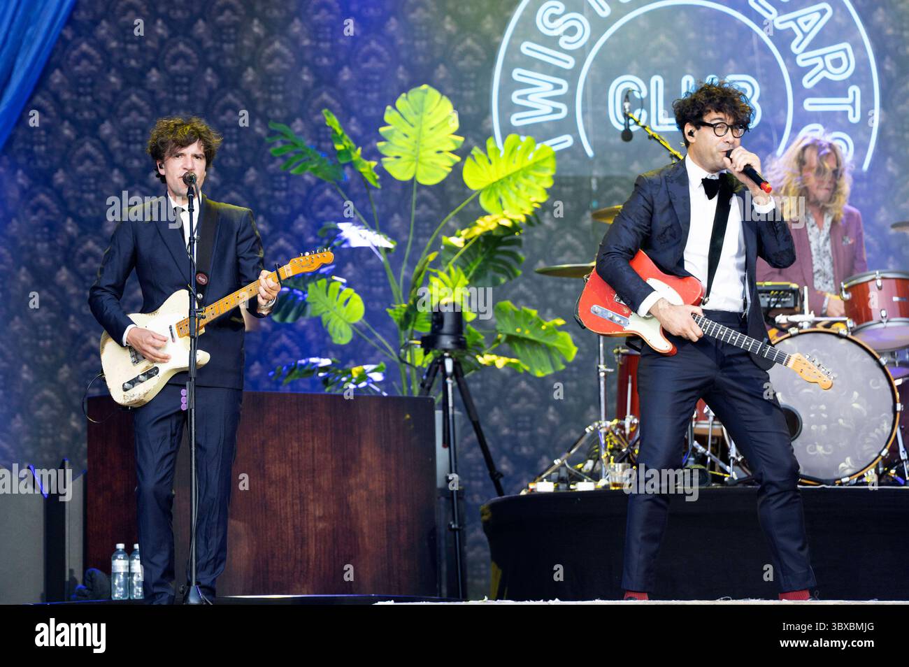 Simon Spahr, Noah Veraguth und Stefan Brönner von Pegasus live bei der ...