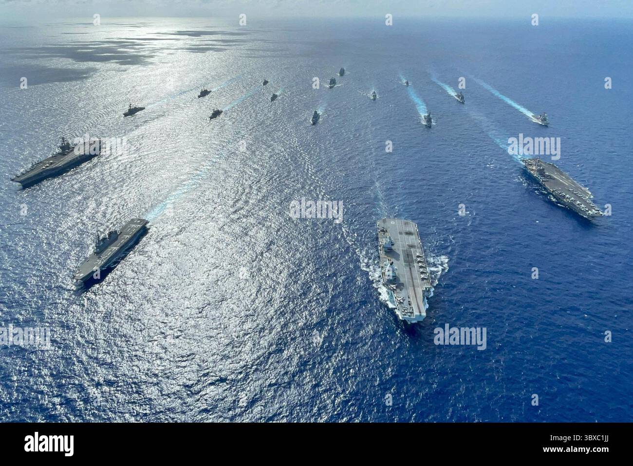 Oct 3, 2021 - Philippine Sea, USA - The United Kingdomâ's carrier ...