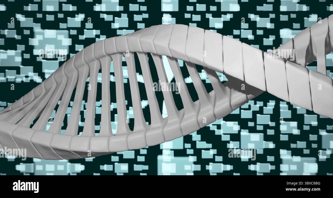 Double helix structure twisted ladder hi-res stock photography and ...
