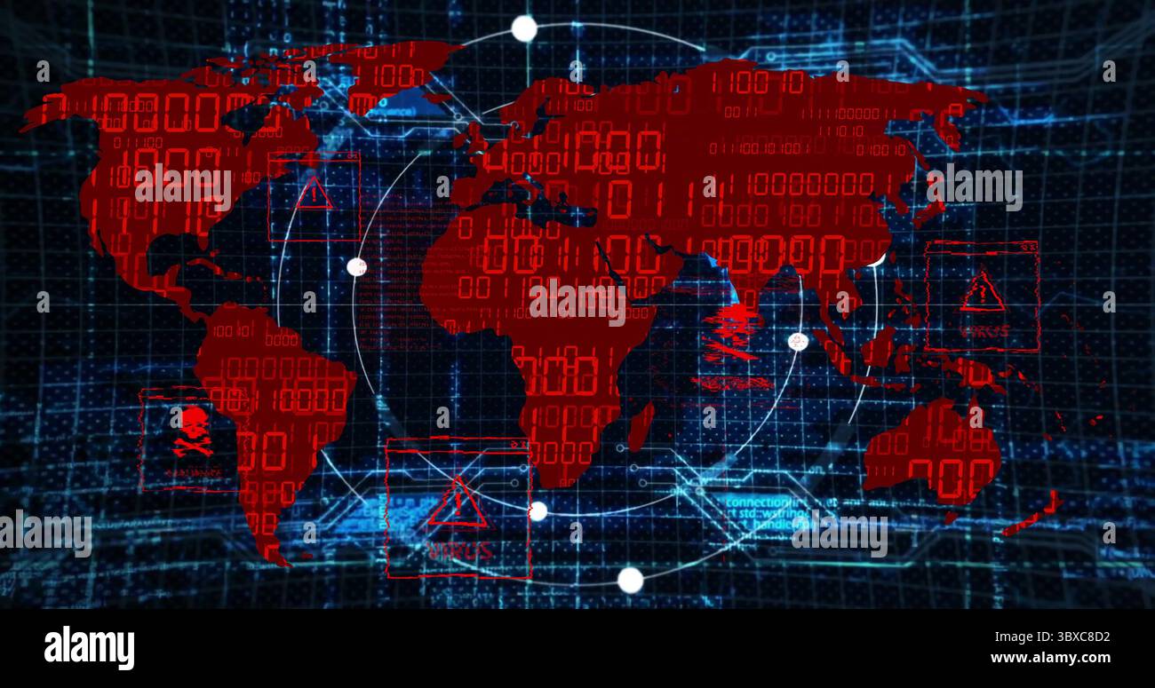 Circuitry binary code hi-res stock photography and images - Alamy