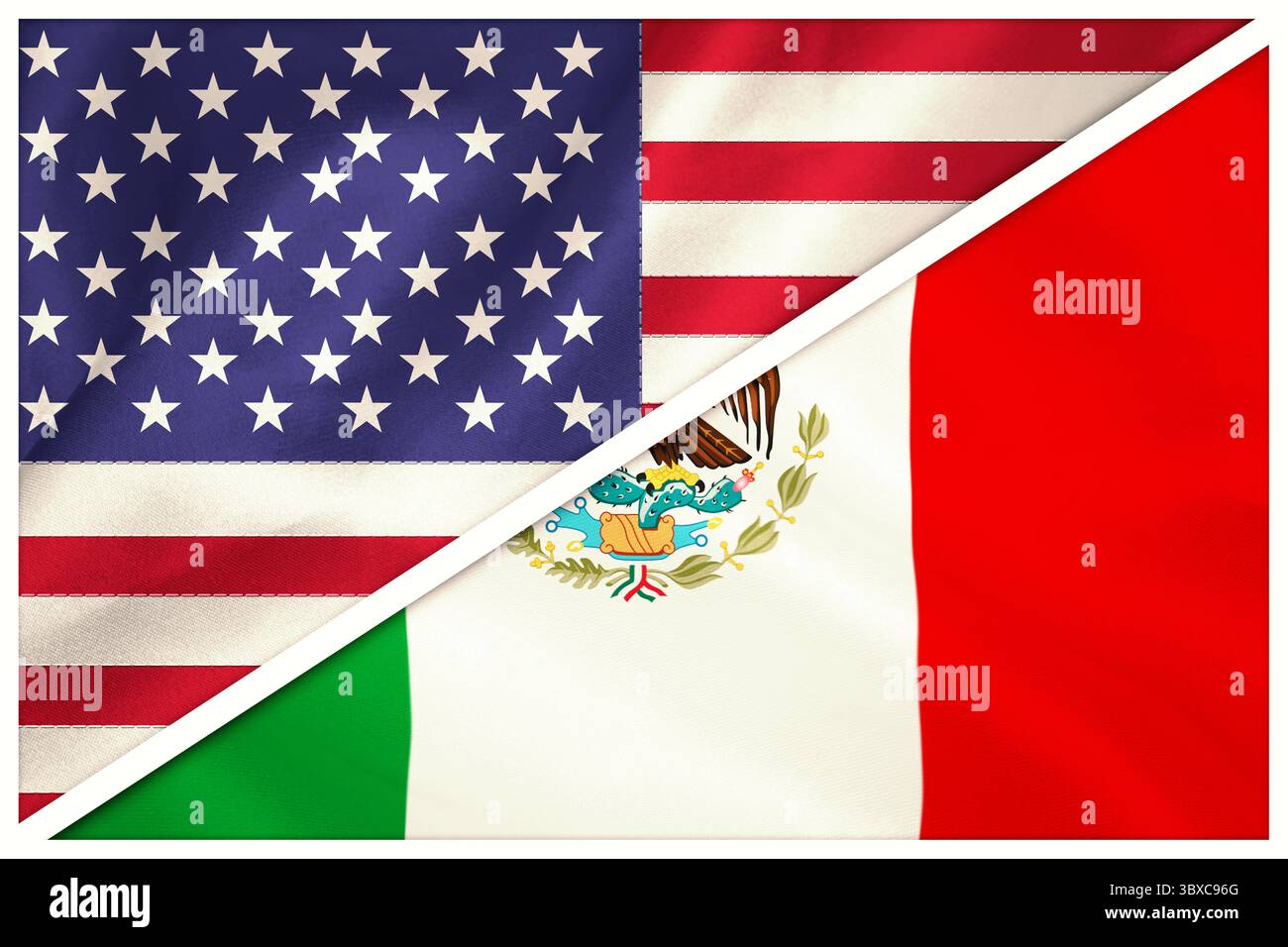 National flag united mexican Cut Out Stock Images & Pictures - Alamy