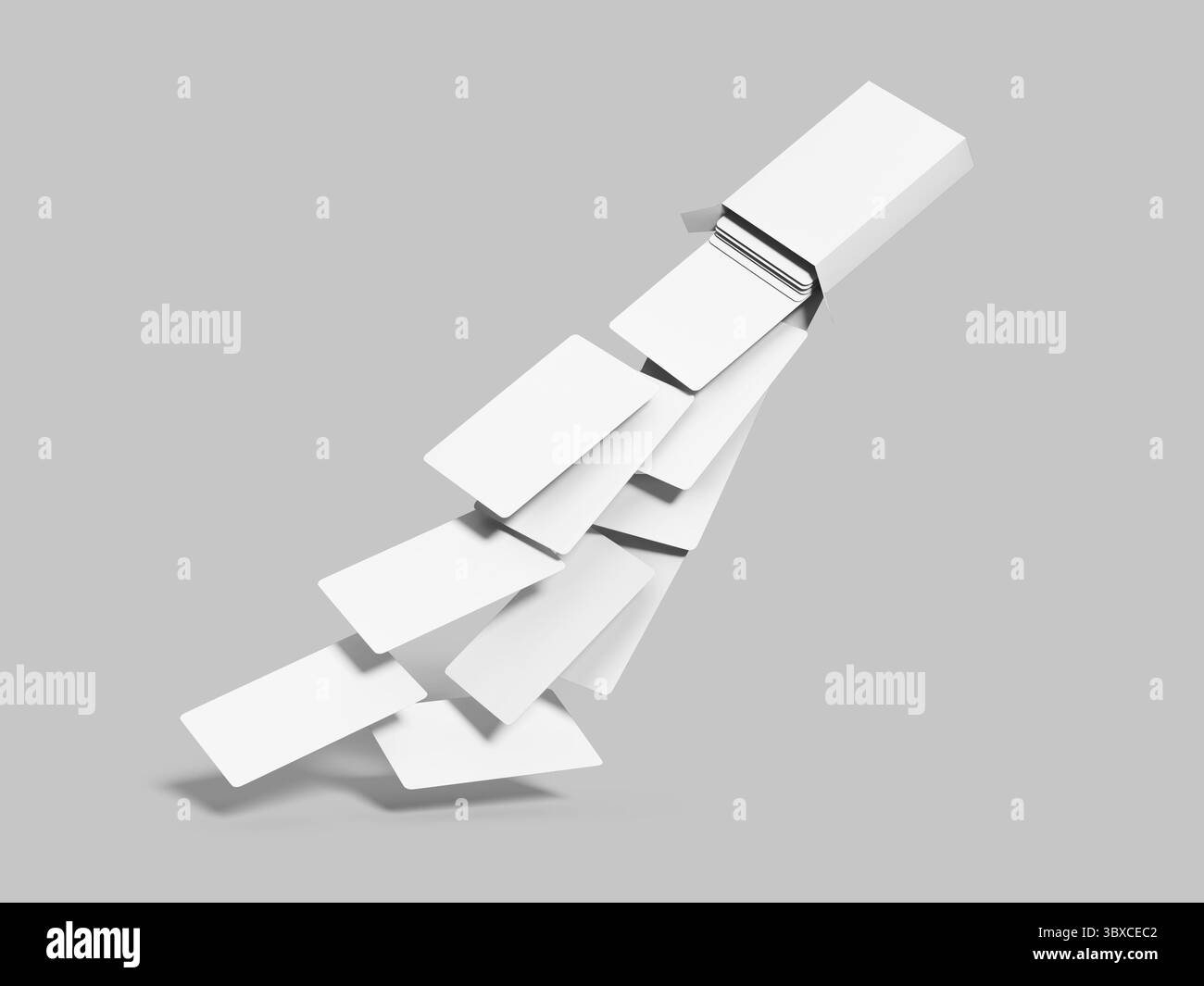 Advertising business card cards Black and White Stock Photos & Images ...