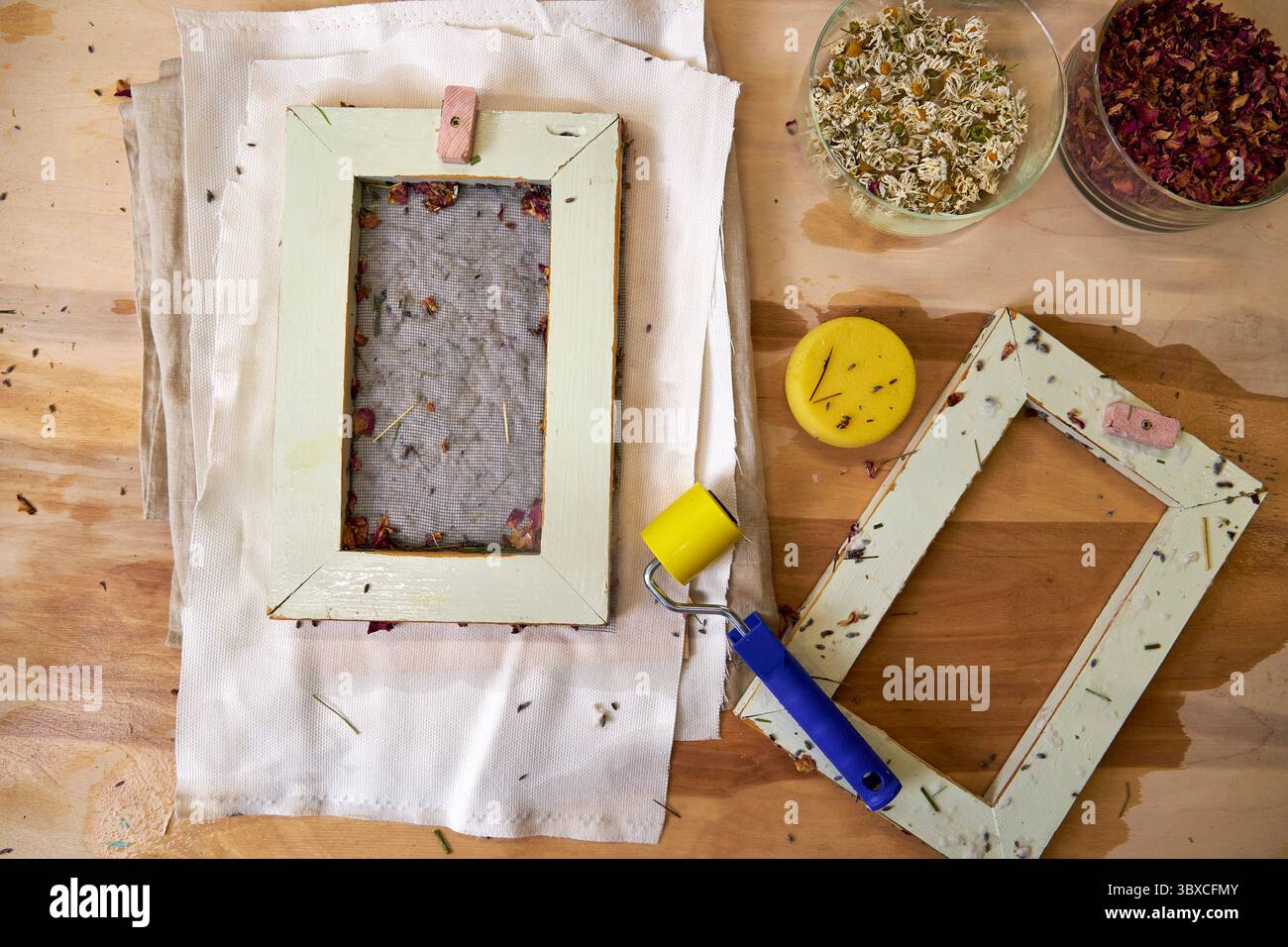 Organic papermaking hi-res stock photography and images - Alamy