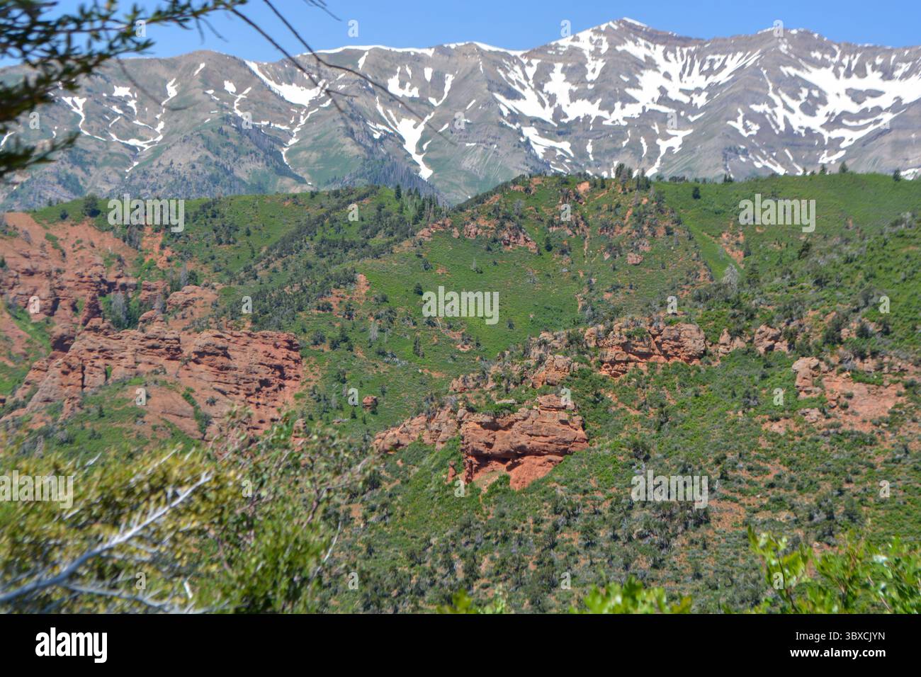 Wasatch mountains sunset utah hi-res stock photography and images - Alamy